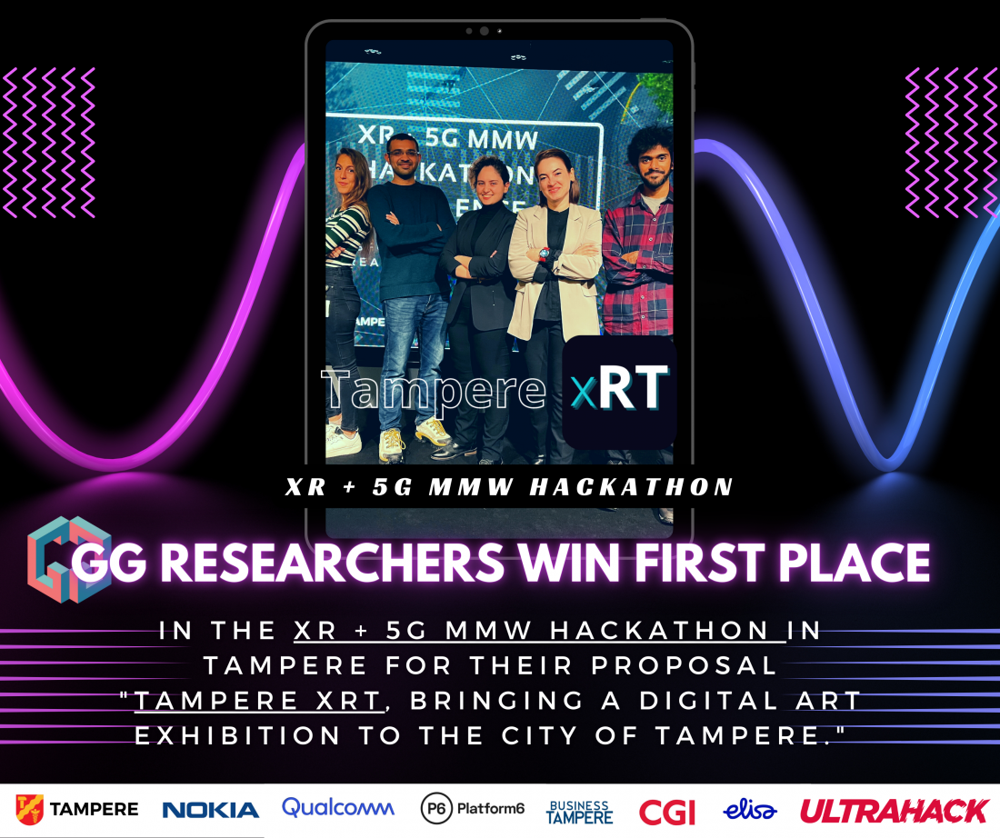 Gamification Group | GG Researchers win first place in the XR + 5G mmW ...